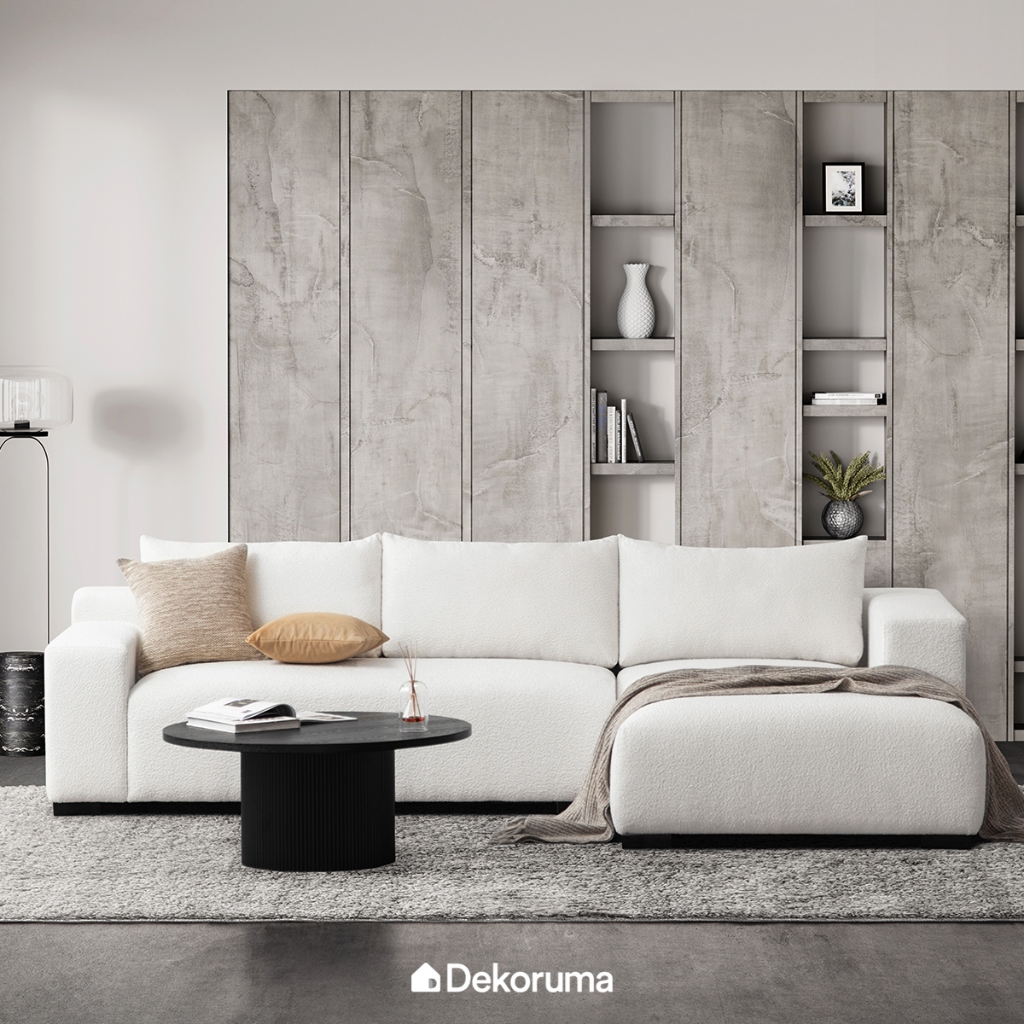 Jual Dekoruma Tenzo SKYLAR Sofa L Kiri / Sofa Tamu L Minimalis | Shopee ...