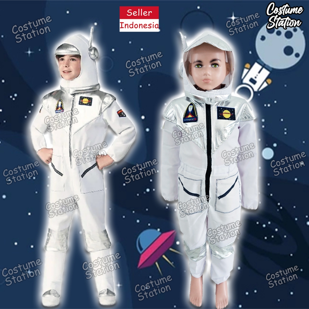 Jual Kostum Astronaut / Costume Astronot NASA Antariksa Luar Angkasa ...