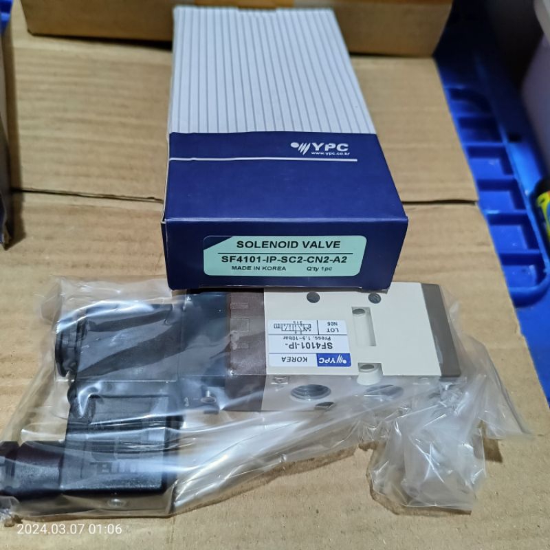 Jual Solenoid Valve YPC SF4101-IP 220V / SF4101-IP-SC2-CN2-A2 Korea ...