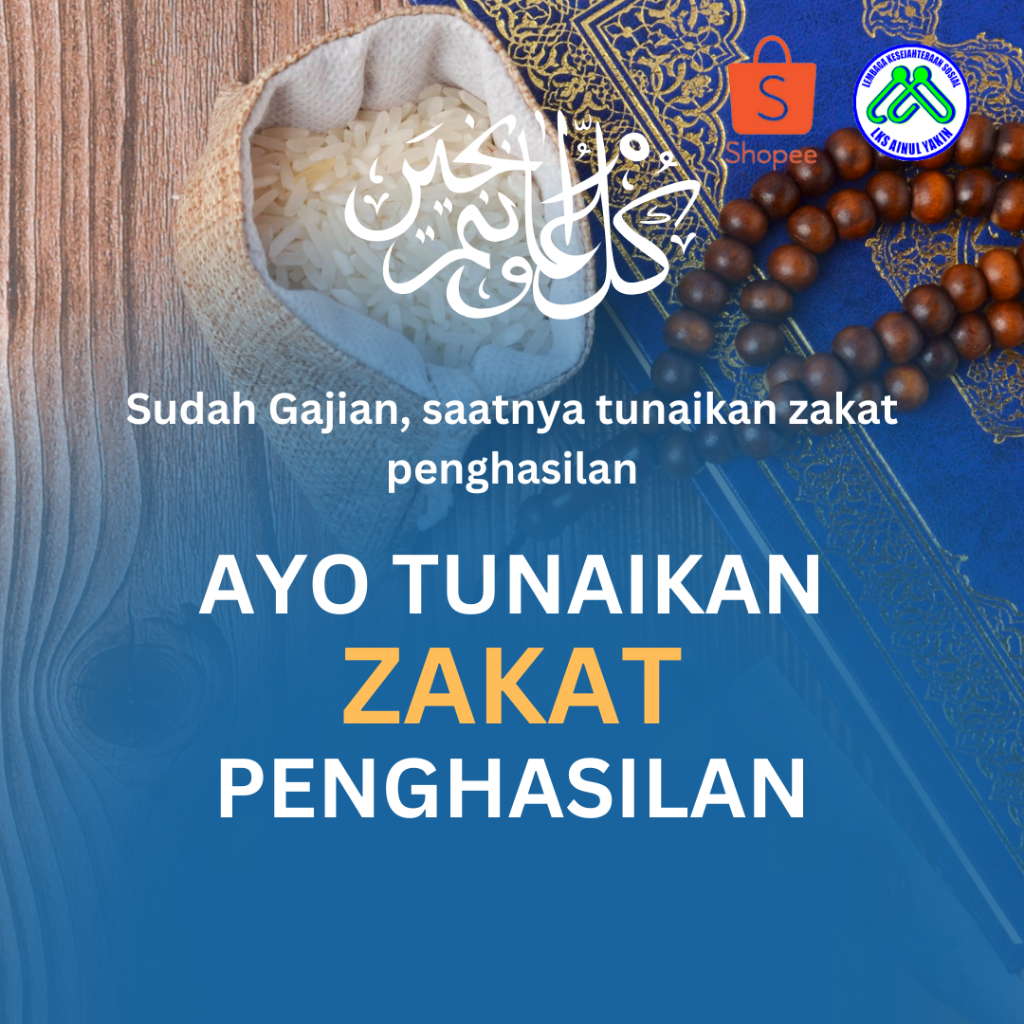 Jual AYO TUNAIKAN ZAKAT PENGHASILAN / ZAKAT PROFESI | Shopee Indonesia
