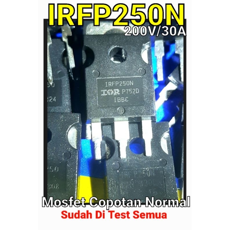 Jual IRFP250N IRFP250 mosfet 200V/30A Copotan Normal | Shopee Indonesia