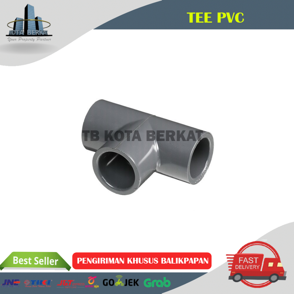 Jual TEE PVC/ SAMBUNGAN TEE PIPA PVC | Shopee Indonesia