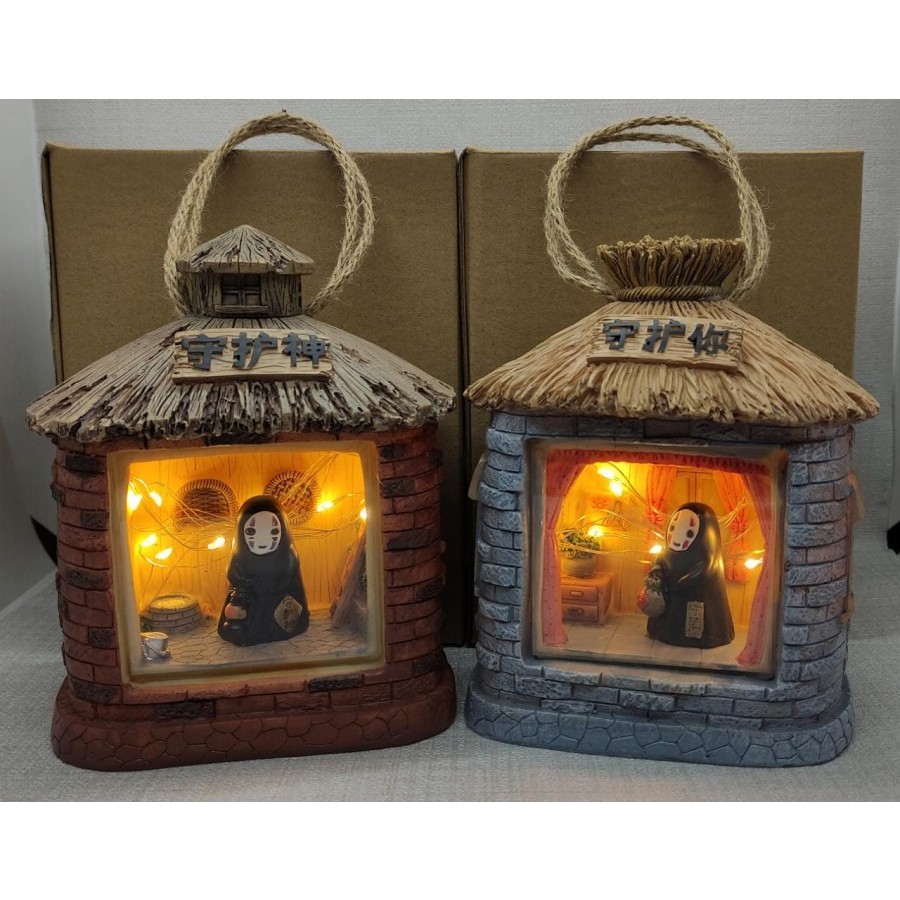 Jual Lampu SPIRITED AWAY No Face Man Totoro - Premium Gift with LED ...