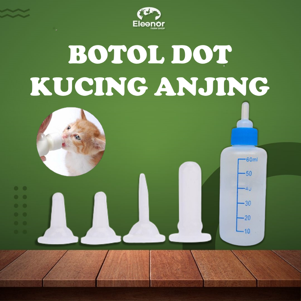 Jual Botol Dot Kucing Botol Susu Kucing Dot Botol Susu Anjing 60Ml ...