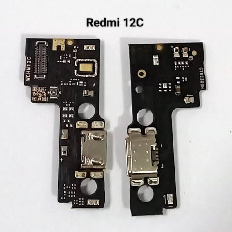 Jual FLEXIBLE KONEKTOR XIAOMI REDMI 12C + MIC CAS CHARGER / FLEX CON TC ...