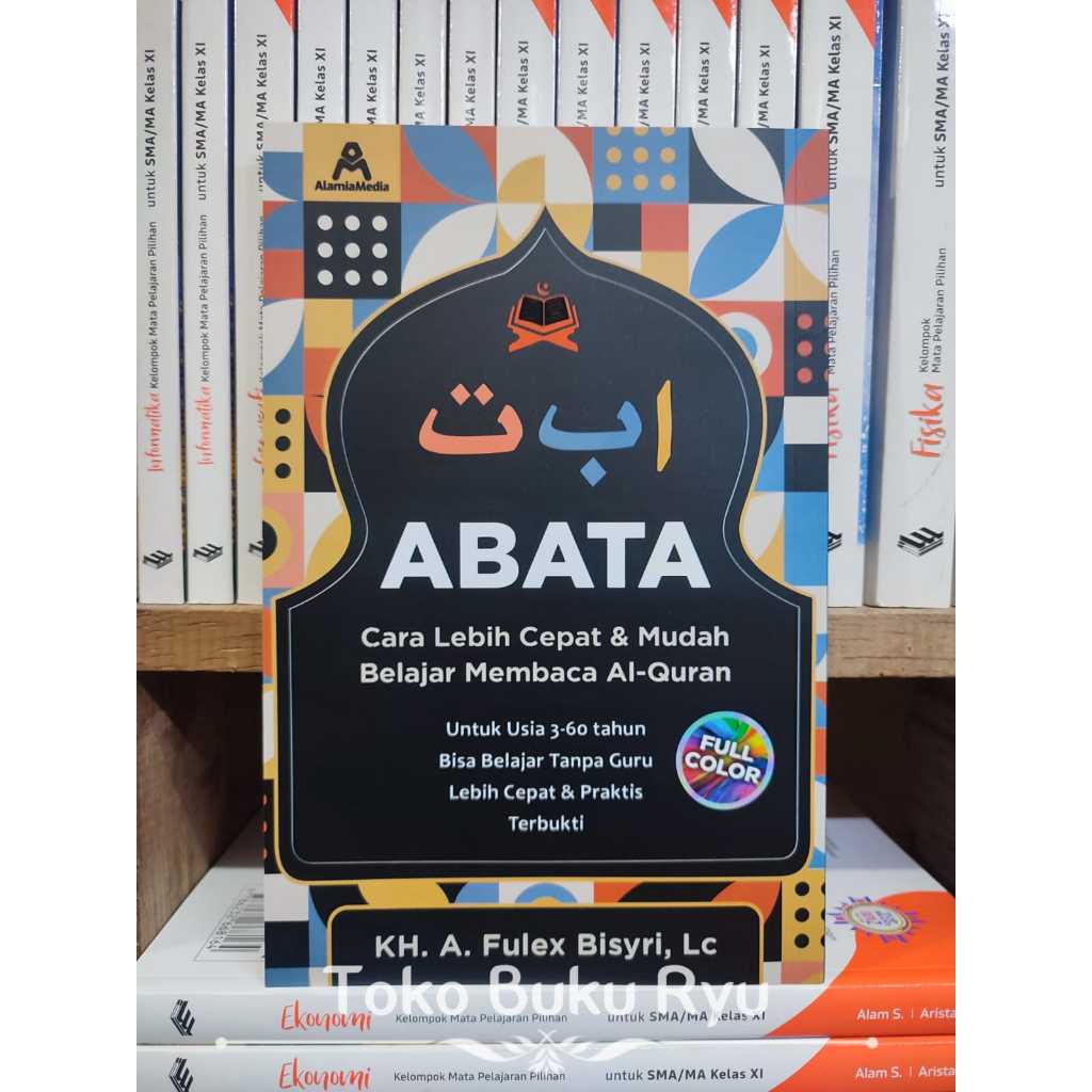 Jual Buku ABATA Cara Lebih Cepat & Mudah Belajar Membaca Alquran ...