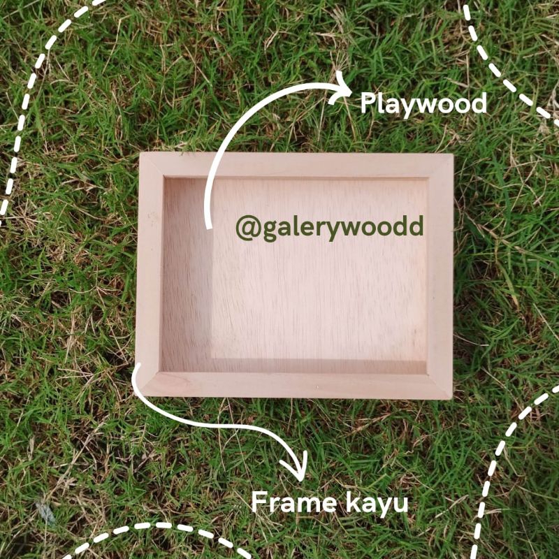 Jual Bingkai 3D Ukuran 15x20cm Pigura Kayu 3D Frame Tanpa Kaca | Shopee ...
