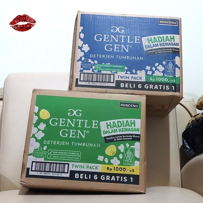 Jual Gentle Gen Sachet Deterjen Cair 1 Dus - GentleGen 1 Karton Murah | Shopee Indonesia