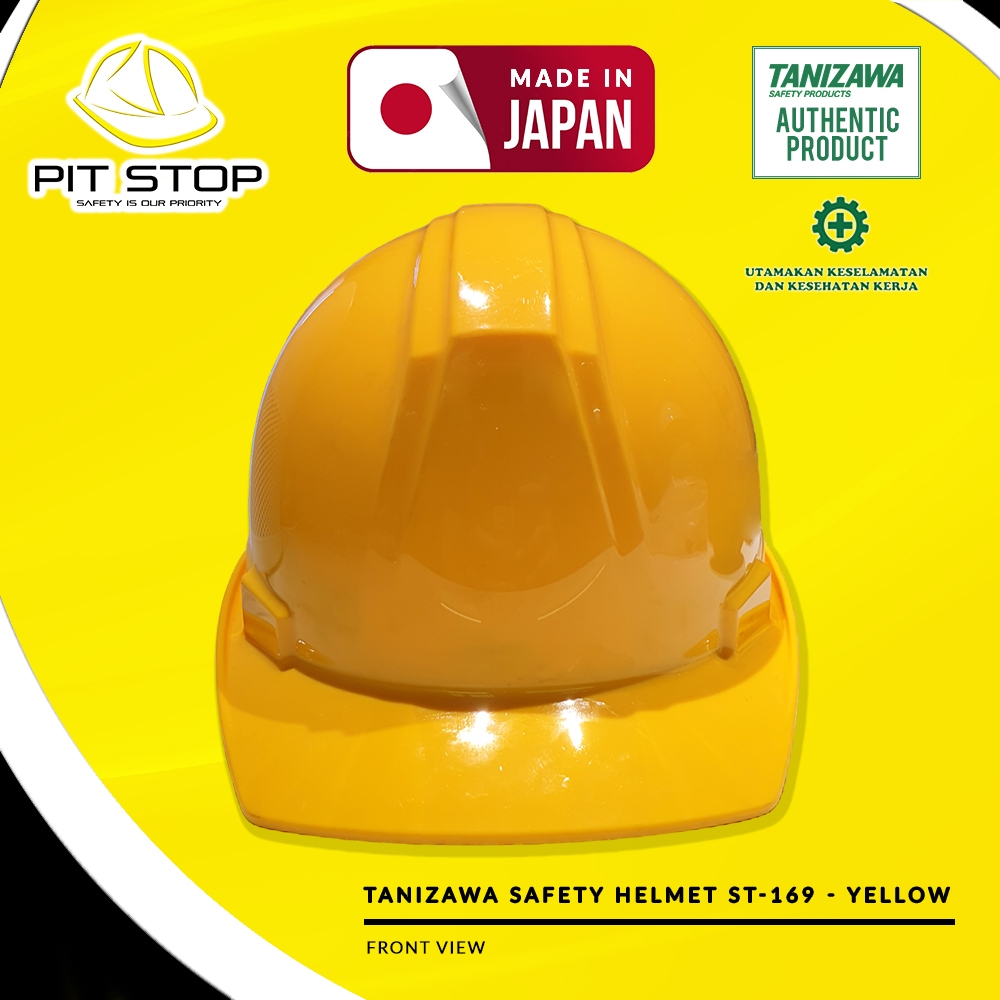 Jual Helm Proyek Safety Tanizawa ST 169 Helmet Bangunan Original Japan ...