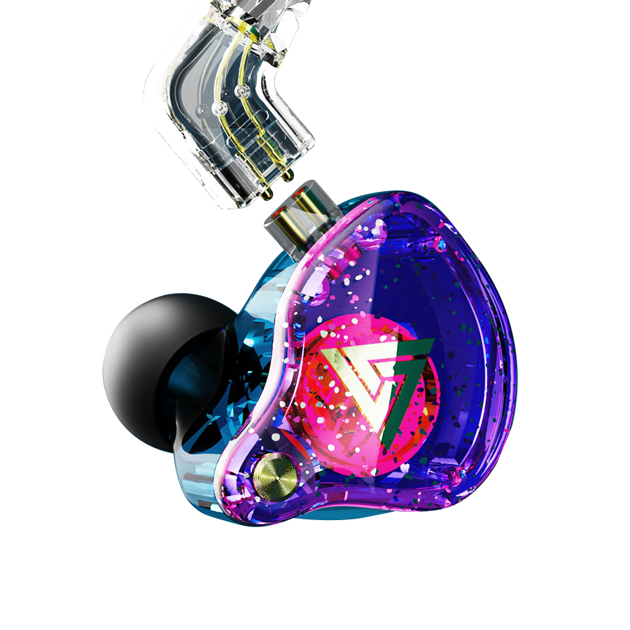 Jual QKZ 1DD HIFI Bass Earphone Sport Noise Cancelling Headset with ...