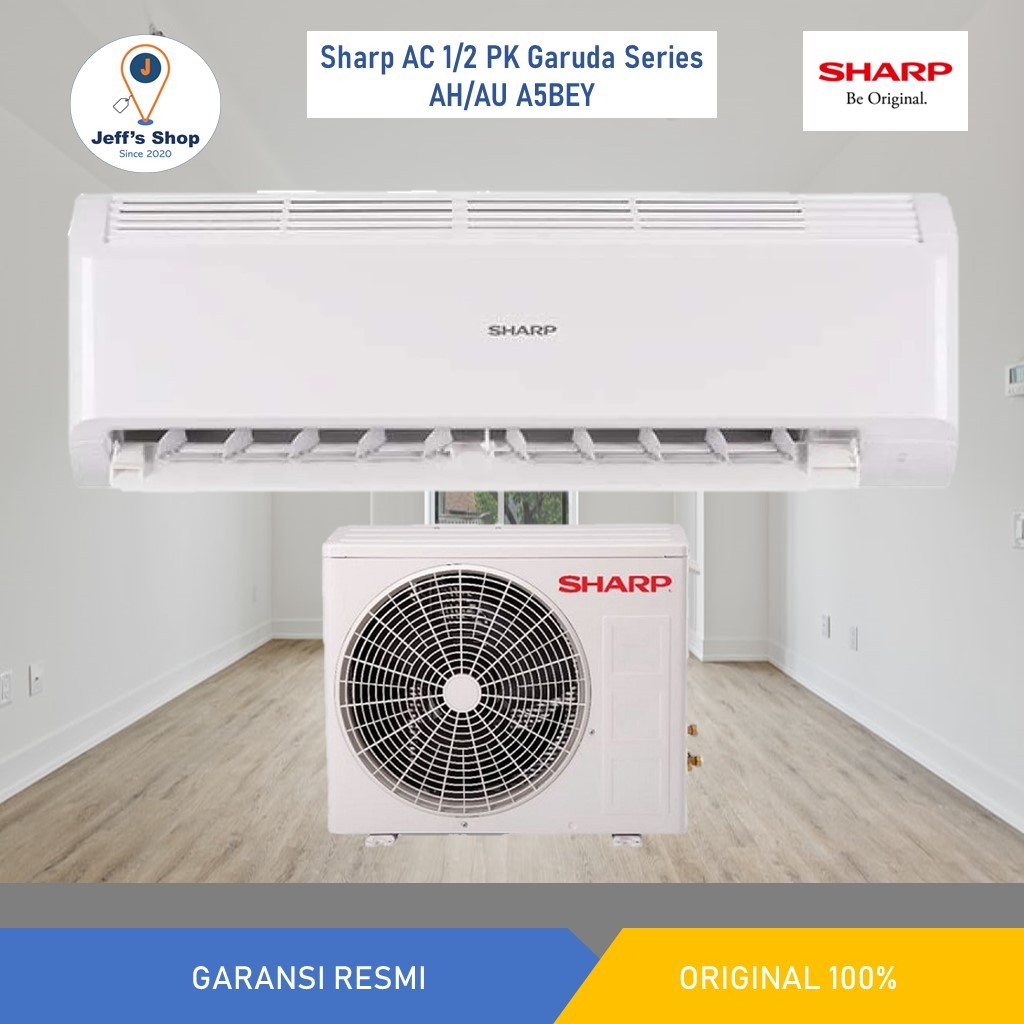 Jual Sharp AC 1/2 PK Garuda Series AH/AU A5BEY | Shopee Indonesia
