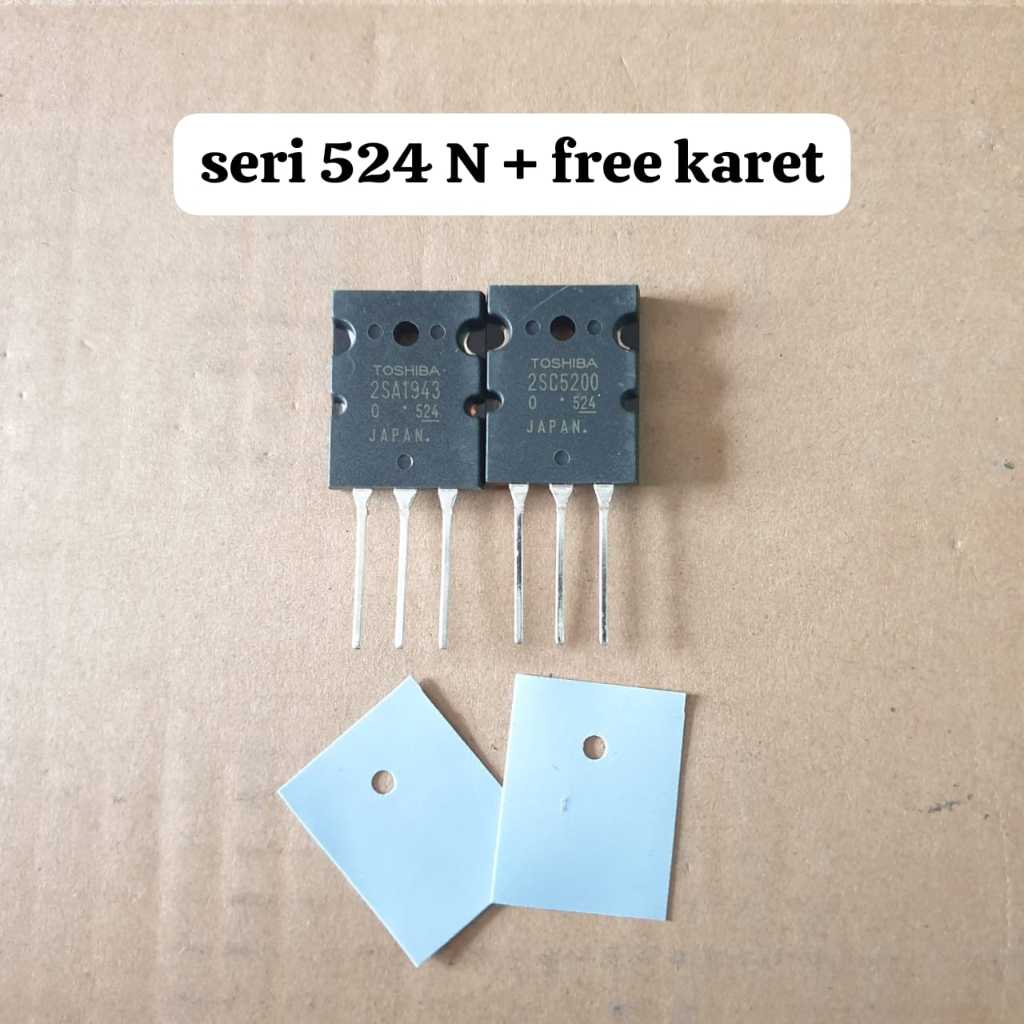 Jual transistor 5200 1943 original japan seri 524 AL | Shopee Indonesia