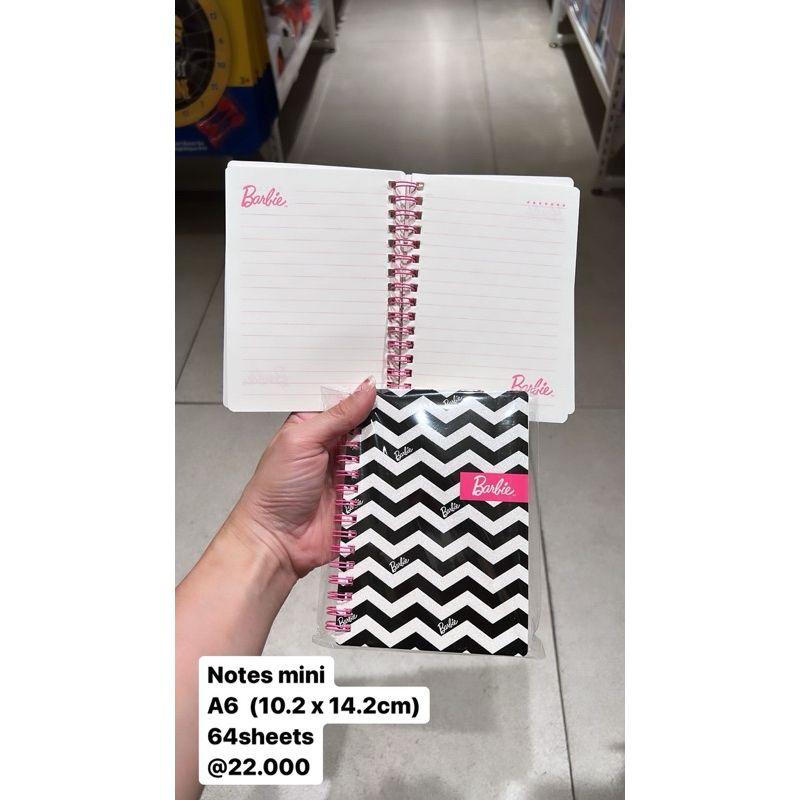 Jual Buku agenda Miniso Barbie | NoteBook Barbie Miniso X barbie ...