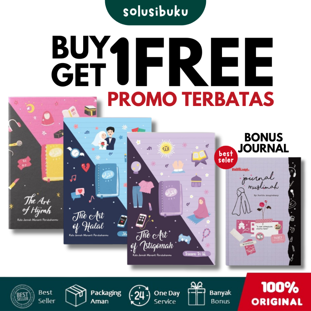 Jual Buku Paket The Art Series + Journal Muslimah (Brilliant Books ...