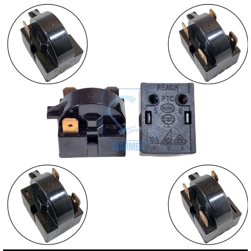 Jual Relay Kulkas PTC 4 Kaki 3 Kaki 2 Kaki 1 Kaki mrek Starmec(PER ...