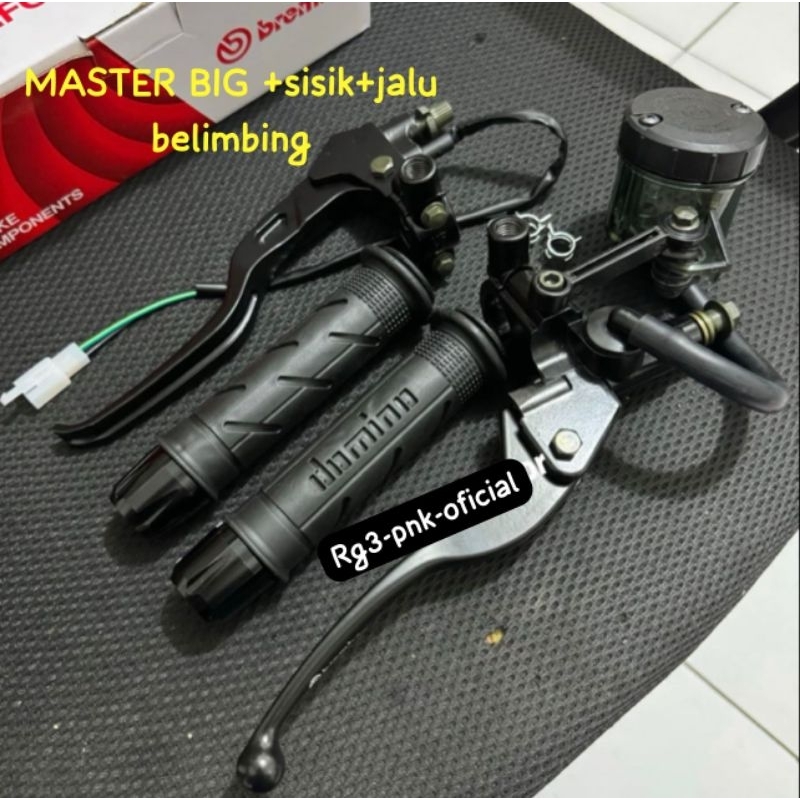 Jual Mandalika_motor Paket 3in1 Handle master rem Tabung big smoke ...