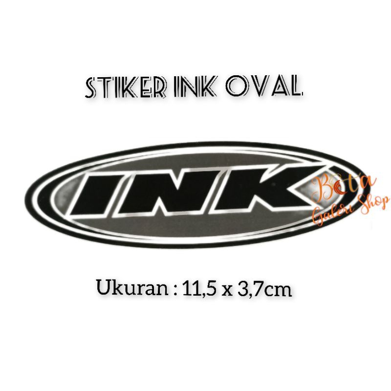Jual Stiker INK Oval | Shopee Indonesia