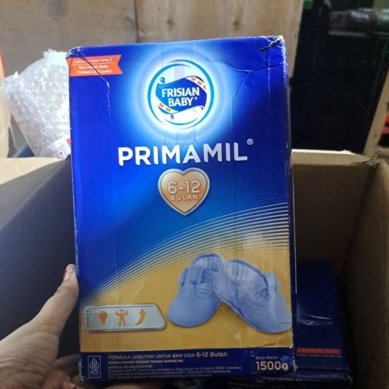 Jual PRIMAMIL 0_6bln dan 6-12BLN 750g/1500G | Shopee Indonesia