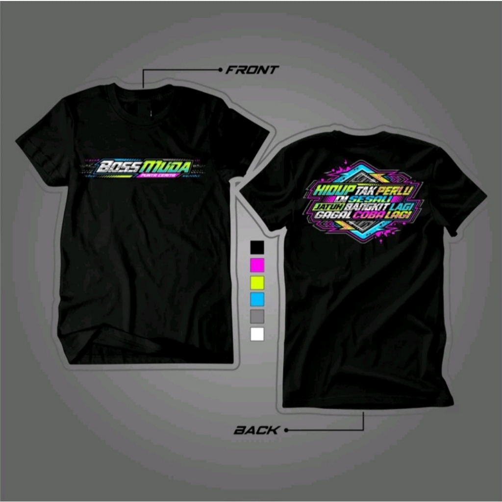 Jual PROMO KAOS CUSTOM ATASAN PRIA DAN WANITA TEMA GAMBAR BOS MUDA ... Jual PROMO KAOS CUSTOM ATASAN PRIA DAN WANITA TEMA GAMBAR BOS MUDA ...