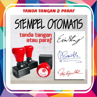 Jual Stempel Tanda Tangan / Stempel Paraf / Stempel TTD | Shopee Indonesia