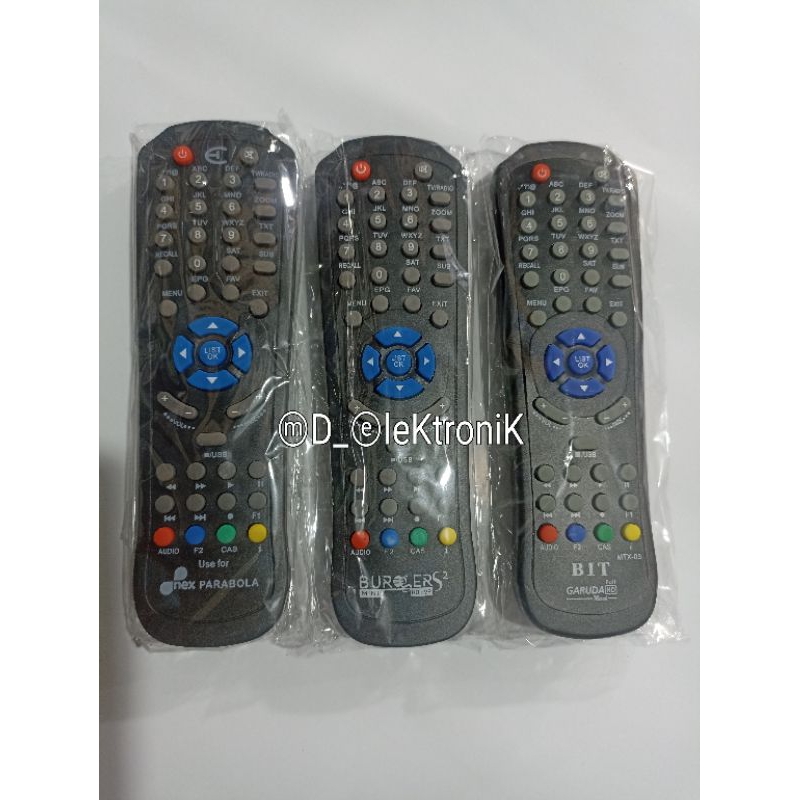 Jual Remote receiver nexparabola/matrix garuda/ burger s2 kualitas ori ...