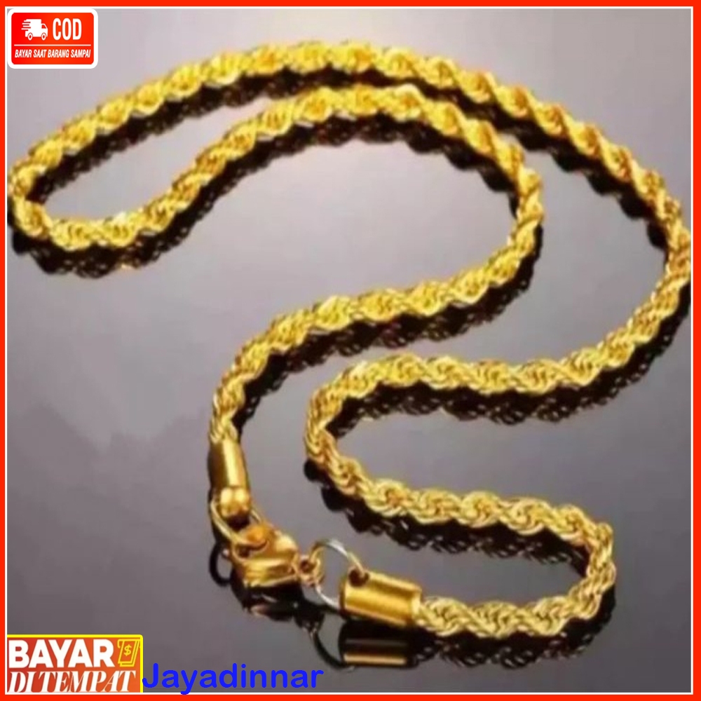 Jual Kalung emas asli berat 7grm kadar 700 dapat surat dari toko ...