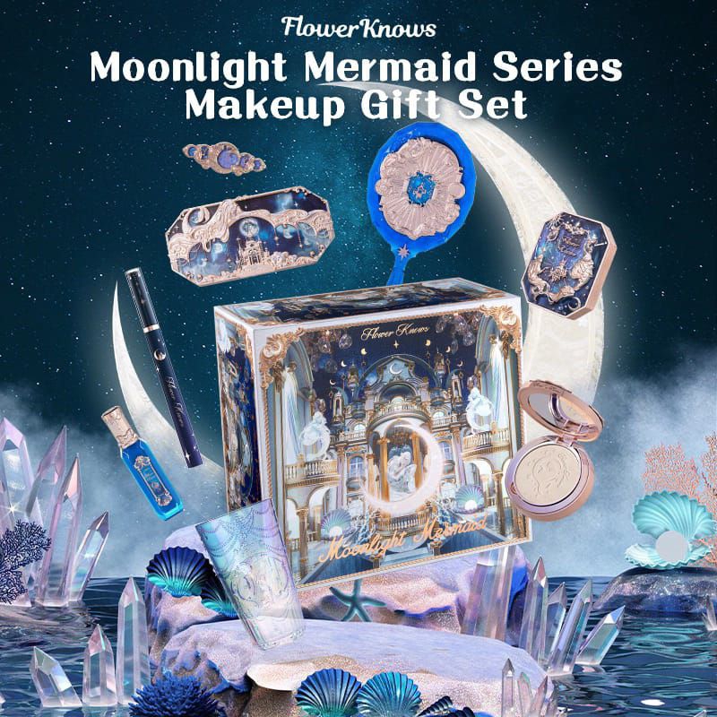 Jual QSB [READY] Flower Knows Gift Set Box Moonlight Mermaid Series ...