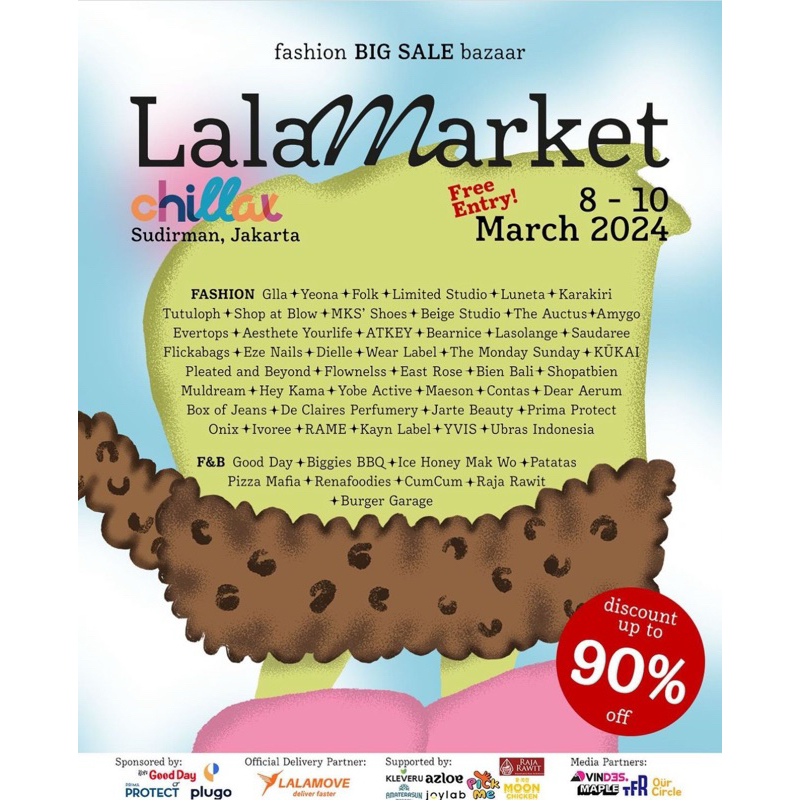 Jual LALA MARKET | Shopee Indonesia