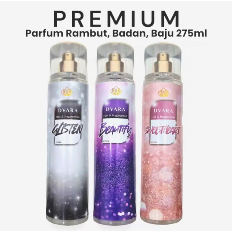 Jual DVARA Parfum Hair And Bodymist 275ml Parfum Badan Parfum Baju ...