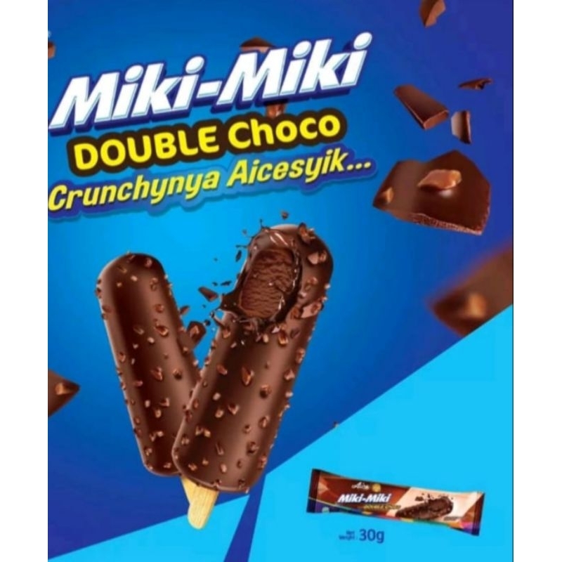 Jual Aice miki miki double choco 35 ml | Shopee Indonesia