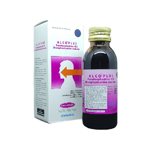 Jual ALCO PLUS SIRUP 100 ML OBAT PILEK FLU BERSIN BERSIN ANAK DAN ...