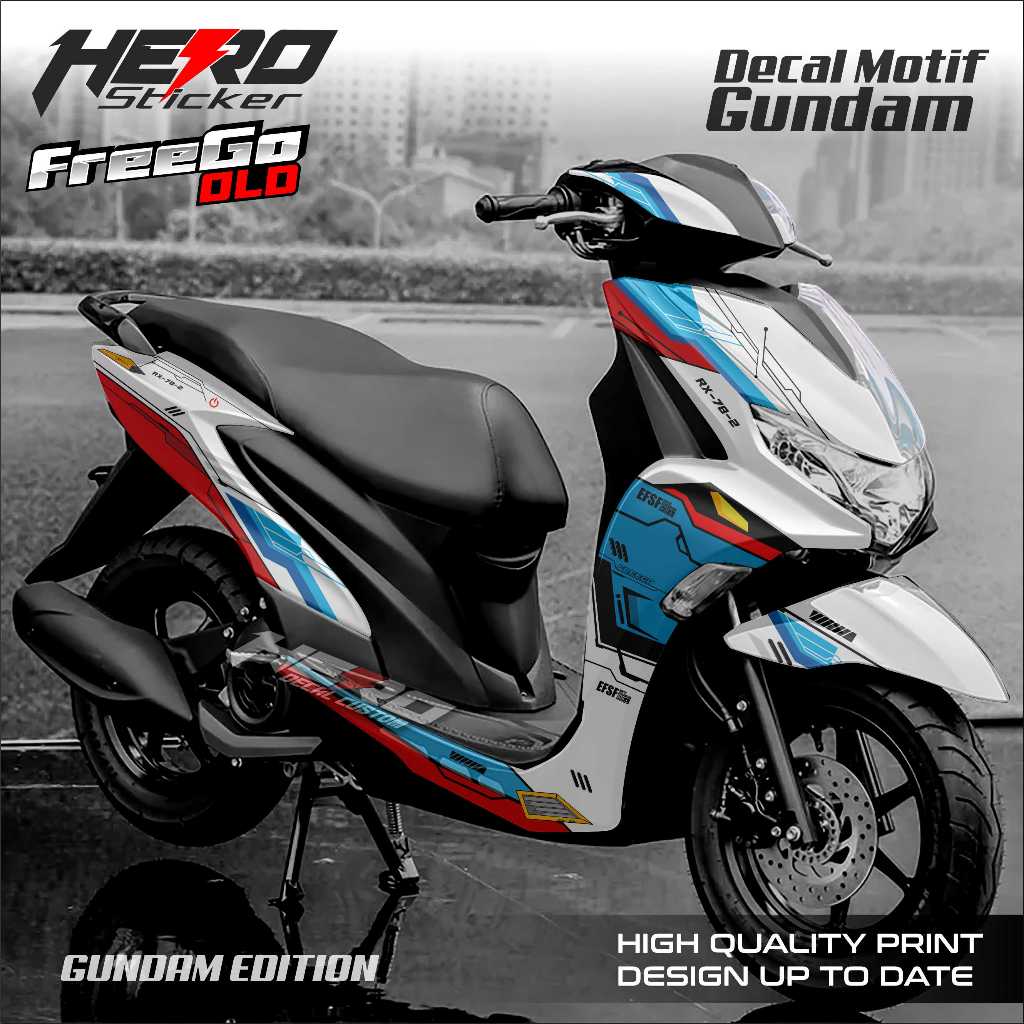 Jual TERBARU DECAL FREEGO OLD GUNDAM EDITION - STICKER FREEGO OLD ...