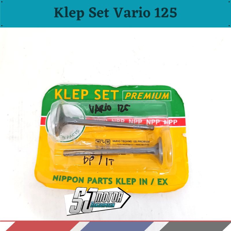 Jual Klep Klip Valve Set NPP Vario Techno 125 Vario LED 125 Old / New | Shopee Indonesia