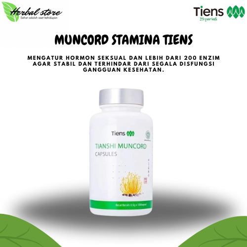 Jual Tiens Muncord Kapsul Cordyceps Micellium Meningkatkan Kekebalan ...