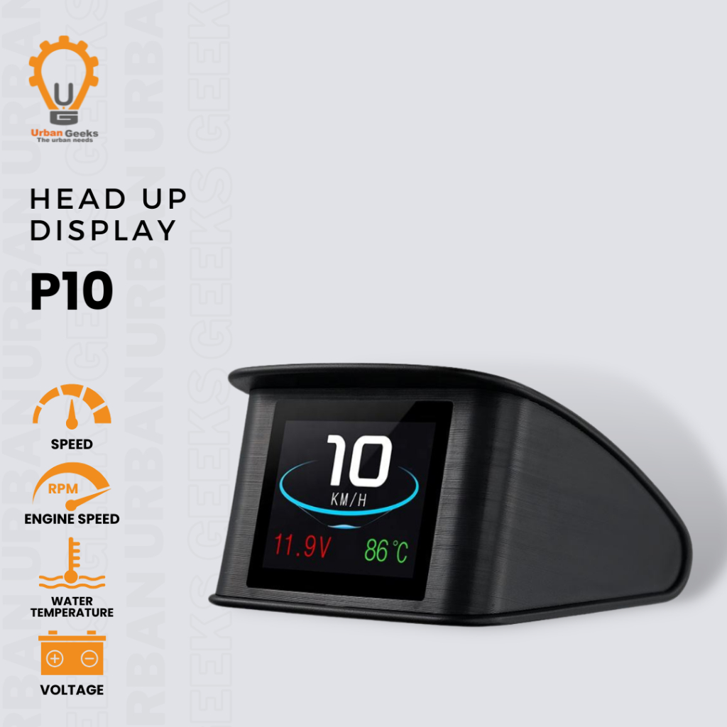 Jual Head Up Display HUD OBD Speedometer Digital Car LED Refleksi P10 | Shopee Indonesia