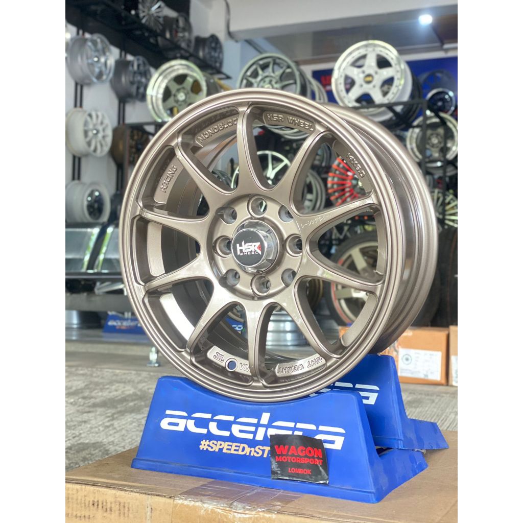 Jual VELG MOBIL RACING HSR INDY RING14 BUAT MOBIL BRIO AGYA AYLA XENIA KARIMUN WULING AIR EV DLL ...