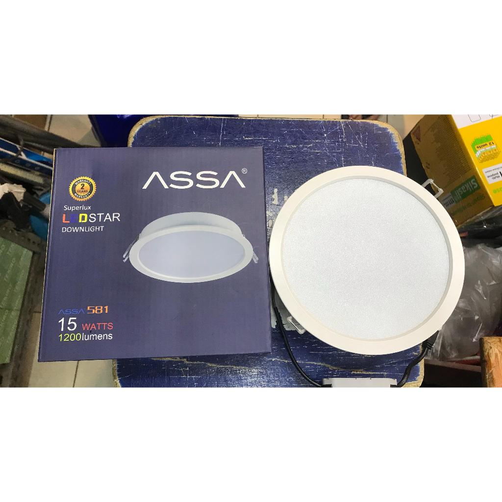 Jual ASSA Downlight inbow 15w 220v LED ASSA 581 | Shopee Indonesia