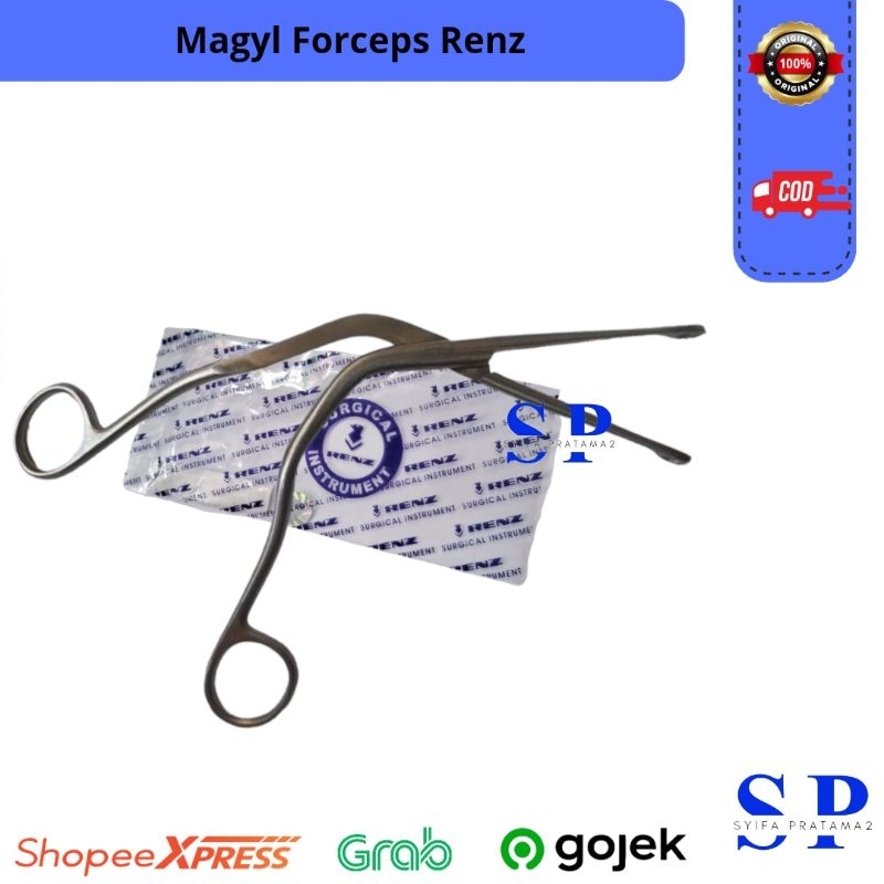 Jual Alat Medis Magil Forcep RENZ Infant | Child | Adult | Magyl ...