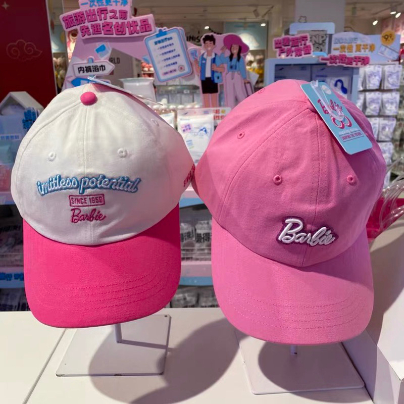 Jual miniso x barbie topi hat | Shopee Indonesia