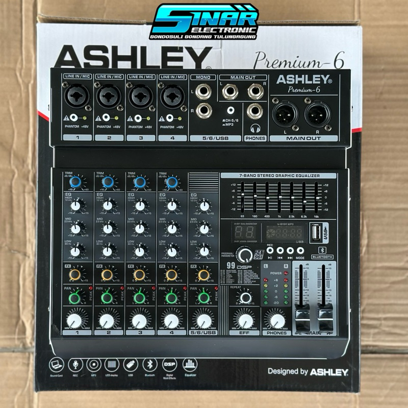 Jual Mixer ASHLEY PREMIUM 6 Original | Shopee Indonesia