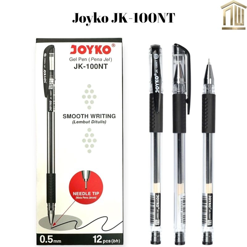 Jual Pulpen / Ballpoint / Pen Gel Joyko JK-100NT (12 Pcs) | Shopee Indonesia