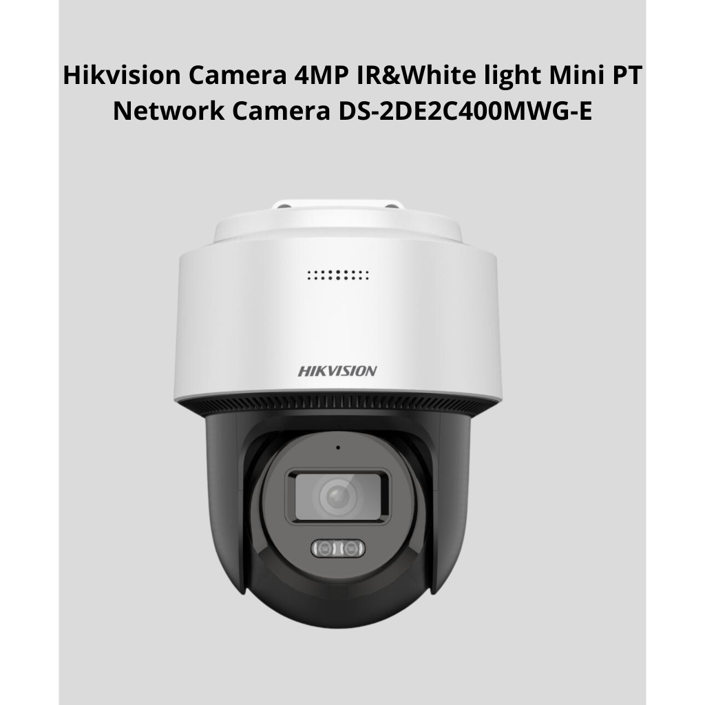 Jual Hikvision Camera 4MP IR&White light Mini PT Network Camera DS ...