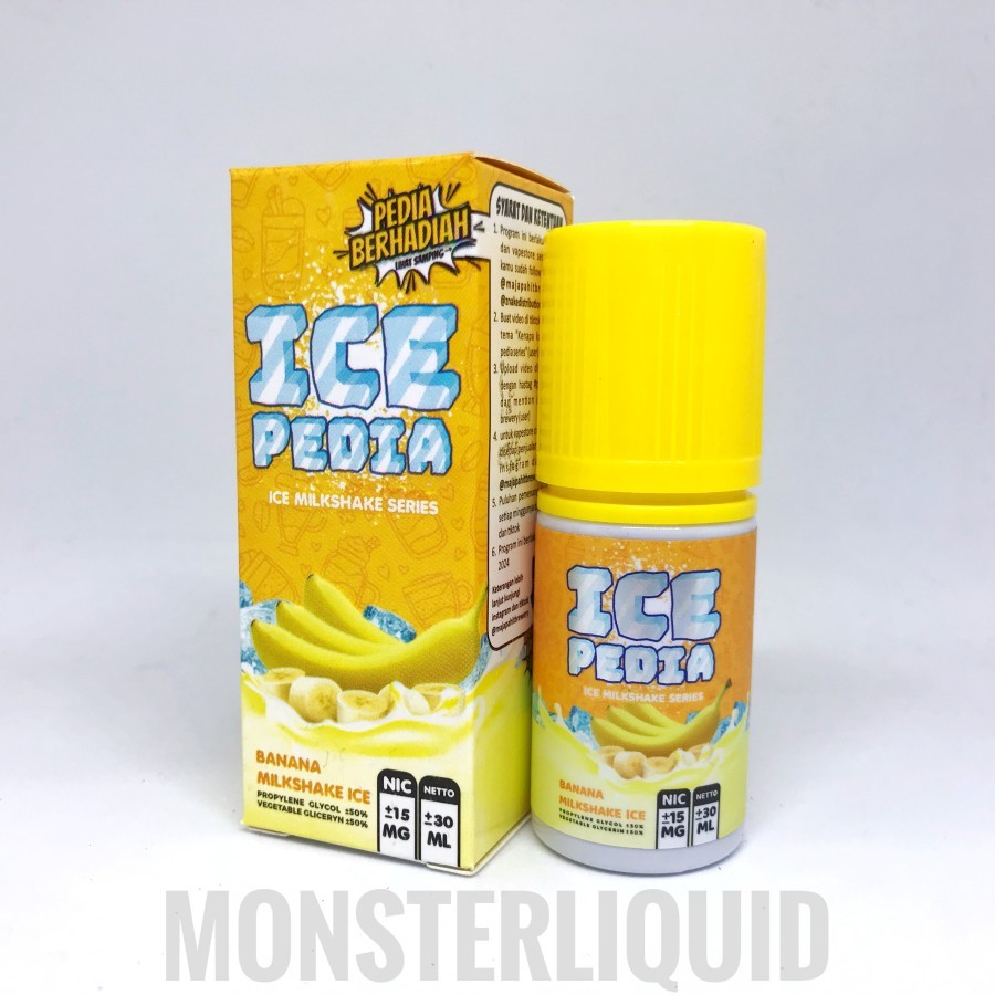 Jual PODS ICEPEDIA MILKSHAKE SERIES 15MG 30ML ICE PEDIA | Shopee Indonesia