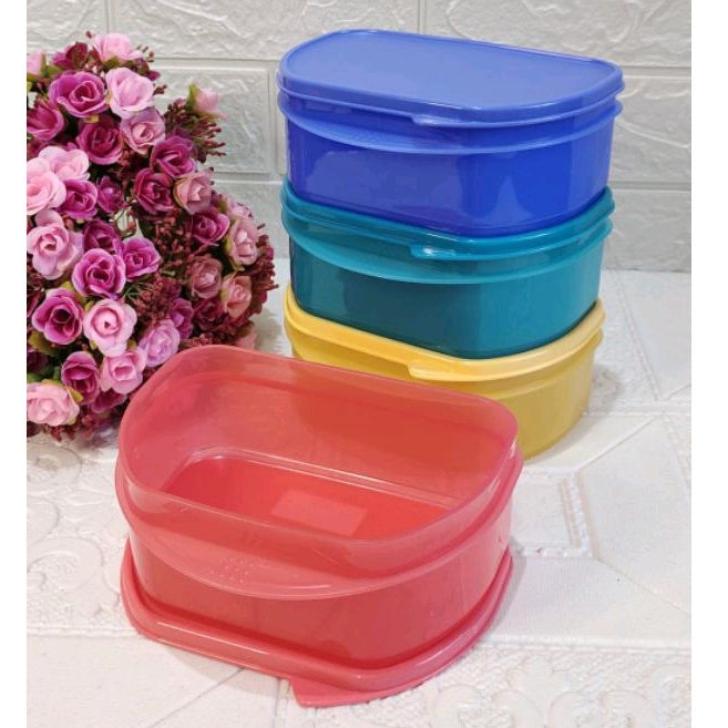 Jual PROMO Tupperware Cool Stackable 1pcs wadah makanan kulkas | Shopee ...