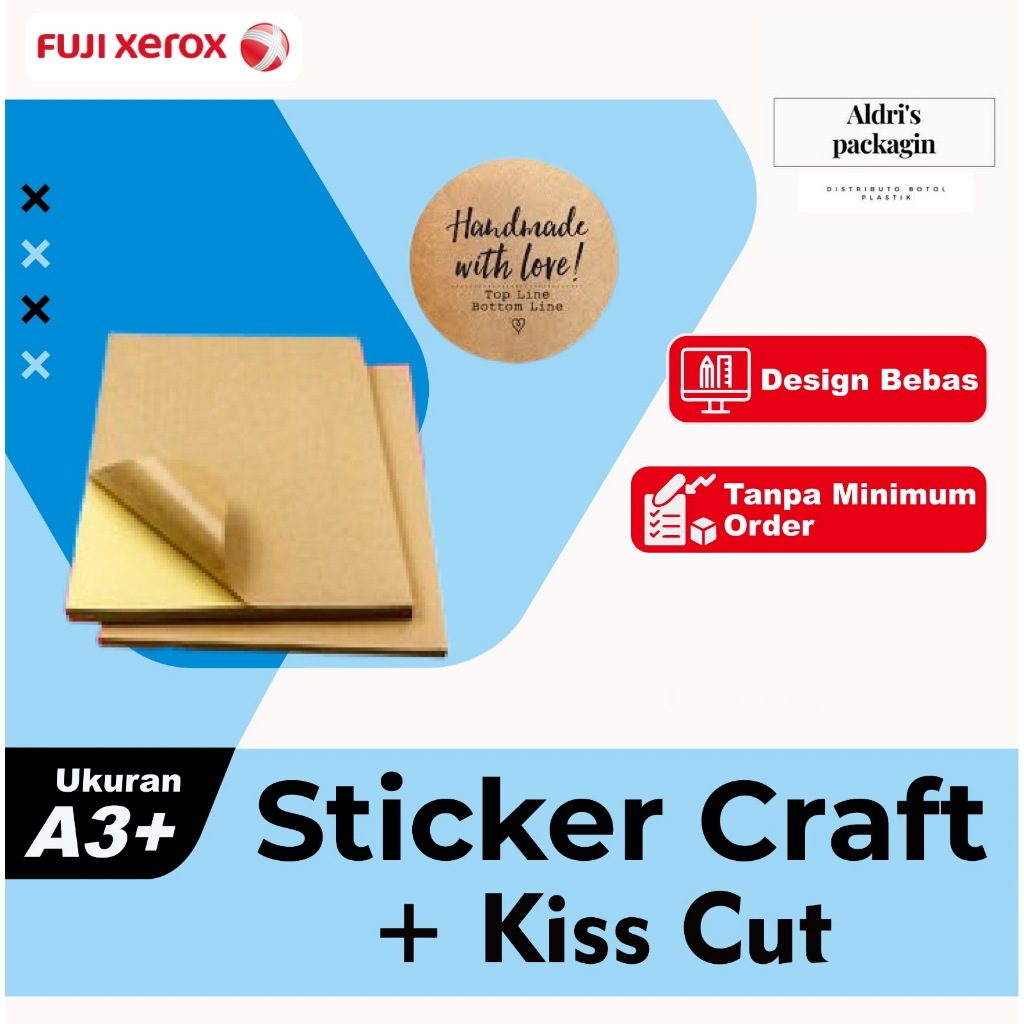 Jual Cetak Sticker A3+ Chromo / Bontak / Vinyl Include Cutting - Cetak ...