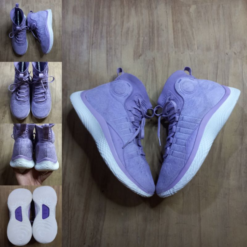 Jual Under armour curry 4 flotro vivid lilac | Shopee Indonesia