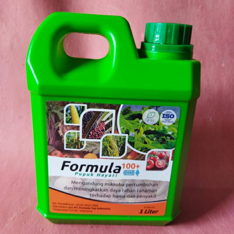 Jual Formula 100+ pupuk hayati pupuk cair mengandung mikroba | Shopee Indonesia