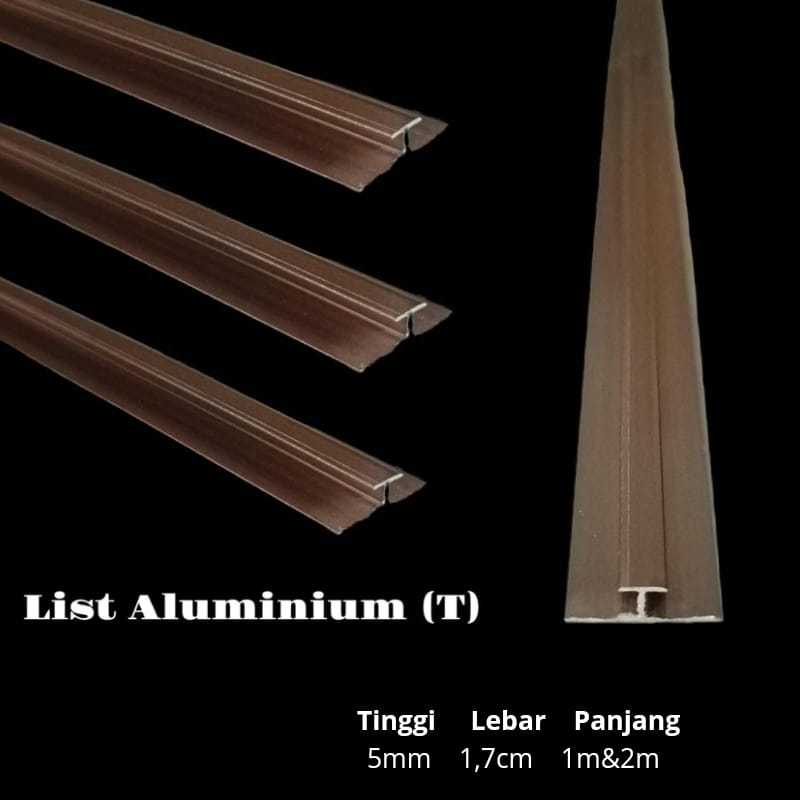 Jual List T untuk sambungan Pvc Marbel dan Wallboard | Shopee Indonesia