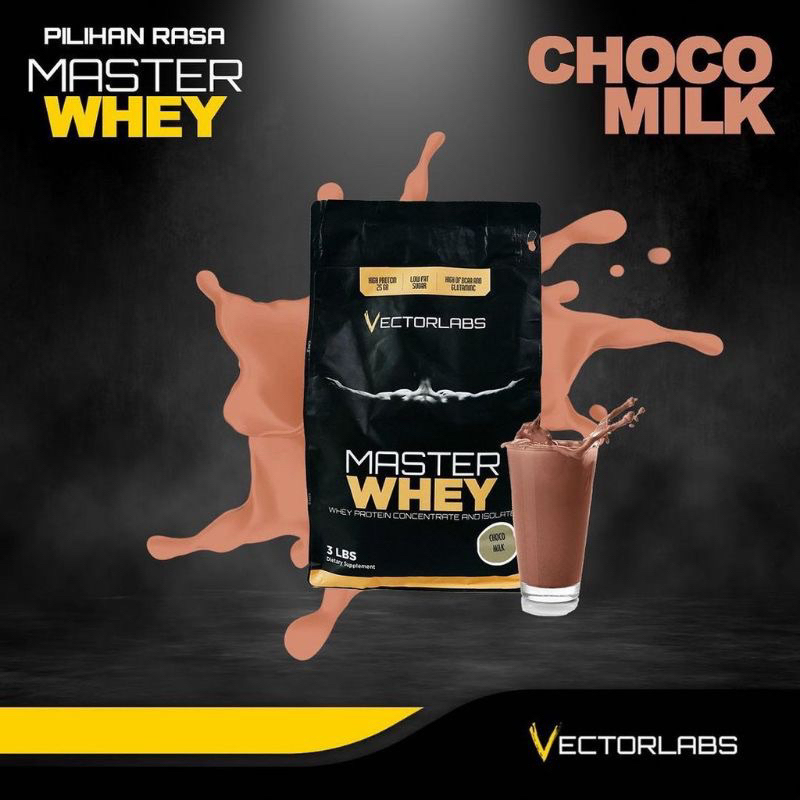 Jual Vectorlabs Master Whey 1400 gr 3 lbs Vector Labs Whey Protein ...