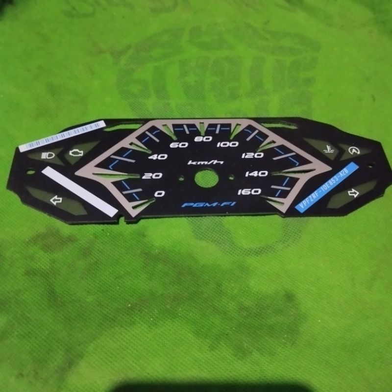 Jual papan spedometer speedometer kilometer vario 125 150 led iss ...